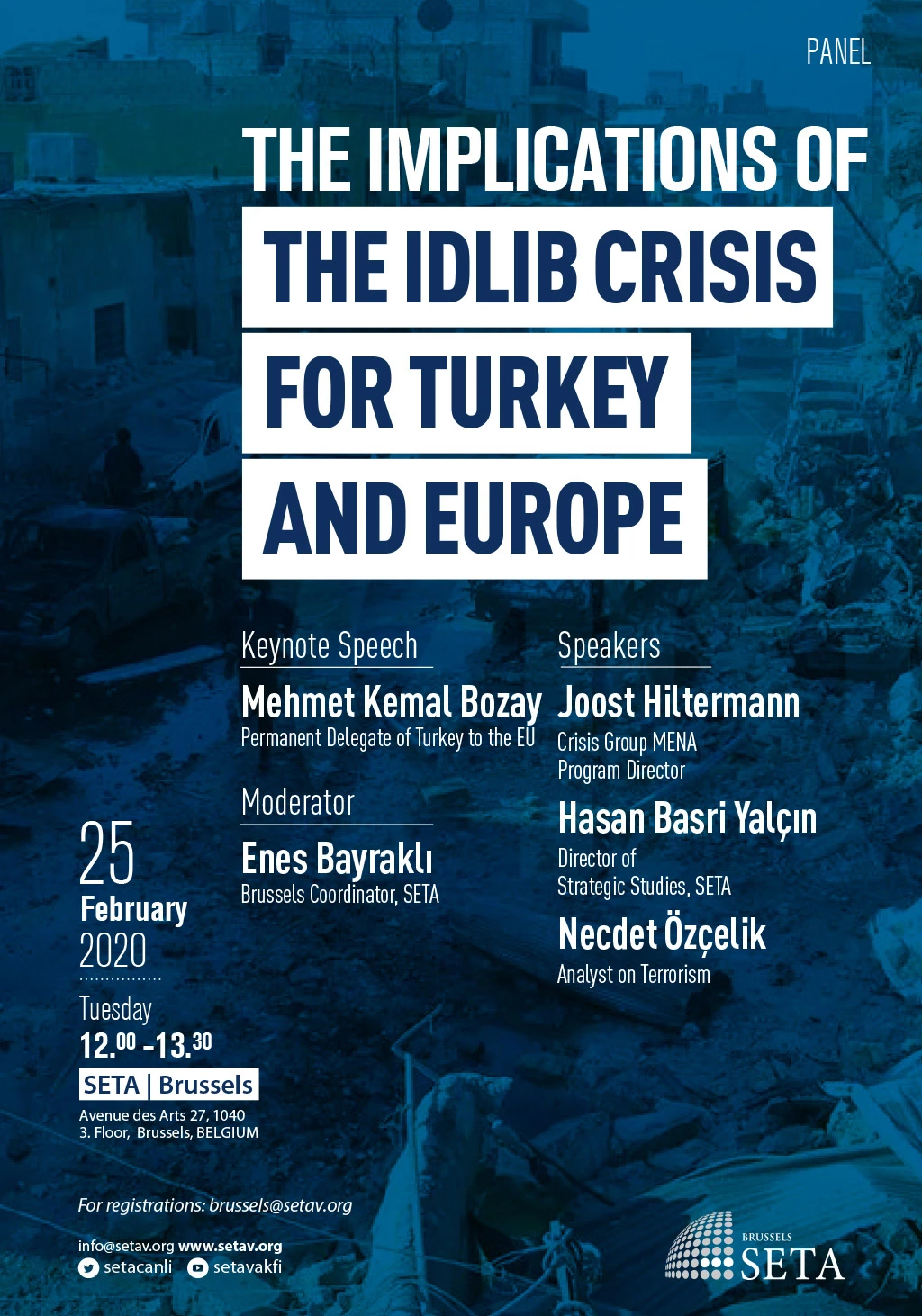 Panel: The Implications of the Idlib Crisis for Turkey and Europe