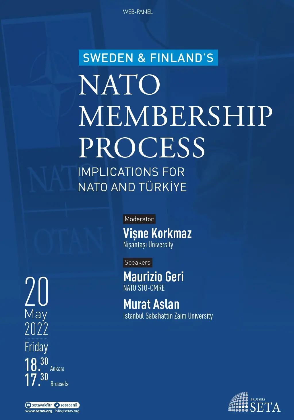 Web Panel: Sweden & Finland’s NATO Membership Process | Implications ...